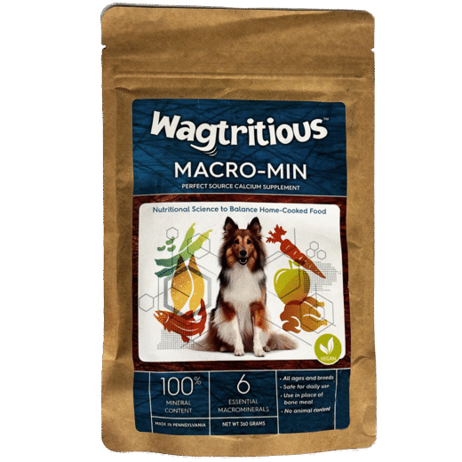 Wagtritious MACRO-MIN | Balanced Calcium Supplement for Dogs